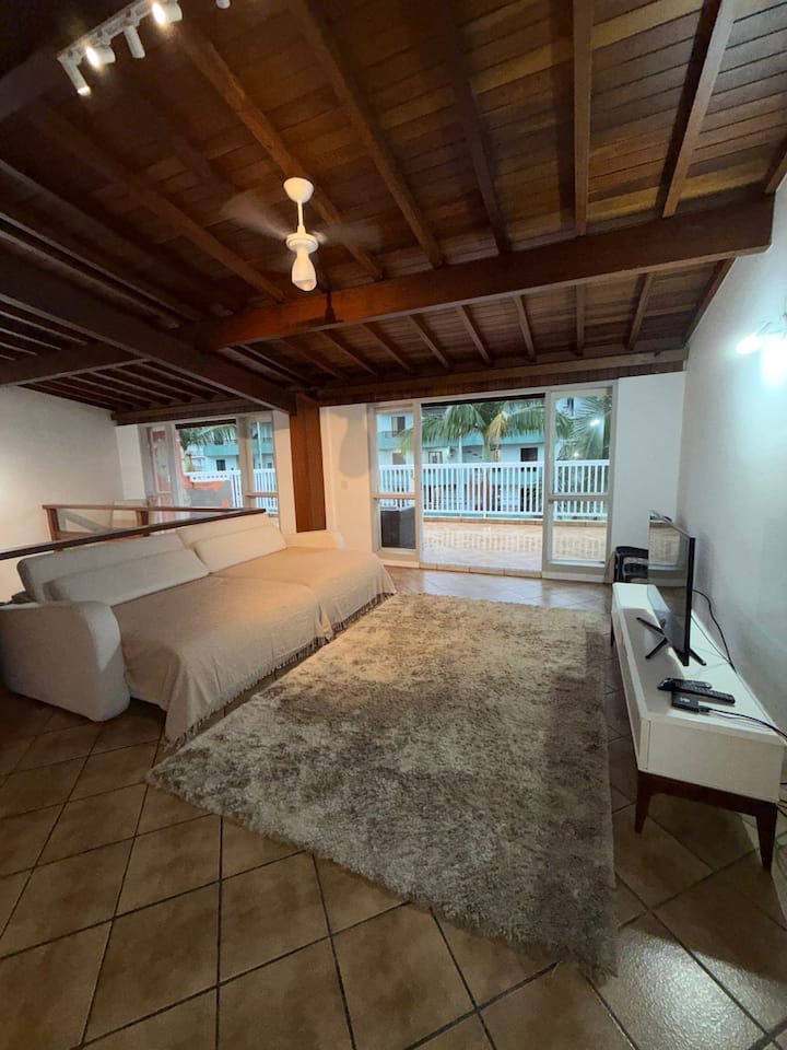 Apartamento Pé Na Areia Praia Grande | Vista Mar - Ubatuba