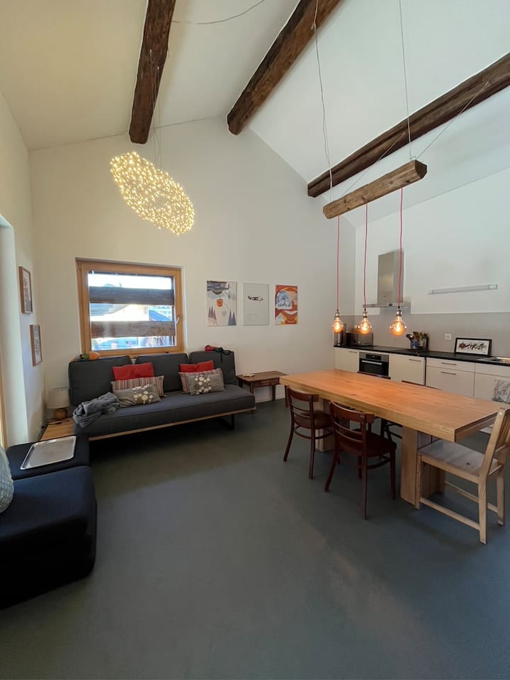 Cosy Barn With Terrasse / Cosy Grange Avec Terasse - Sierre