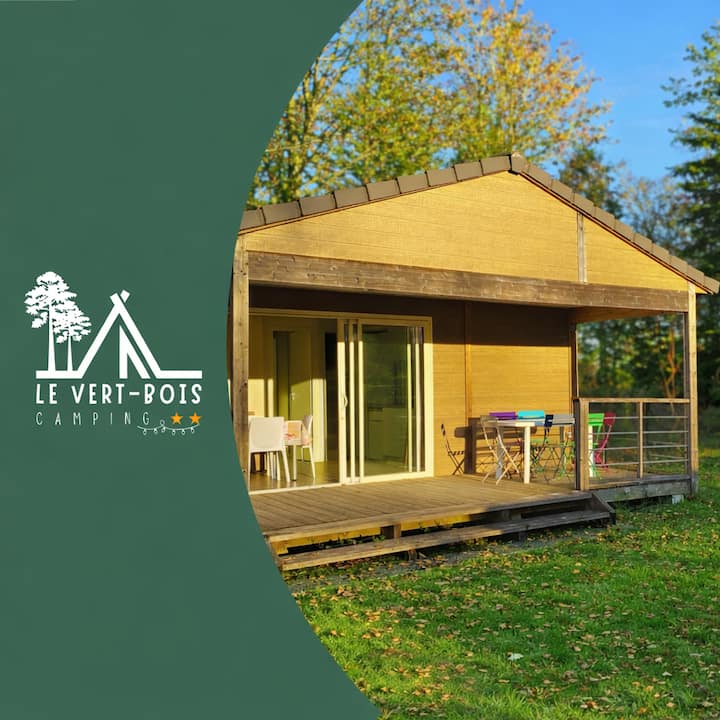 Chalet 5 Personnes " L'aulne" 35 M2 - Argentat-sur-Dordogne