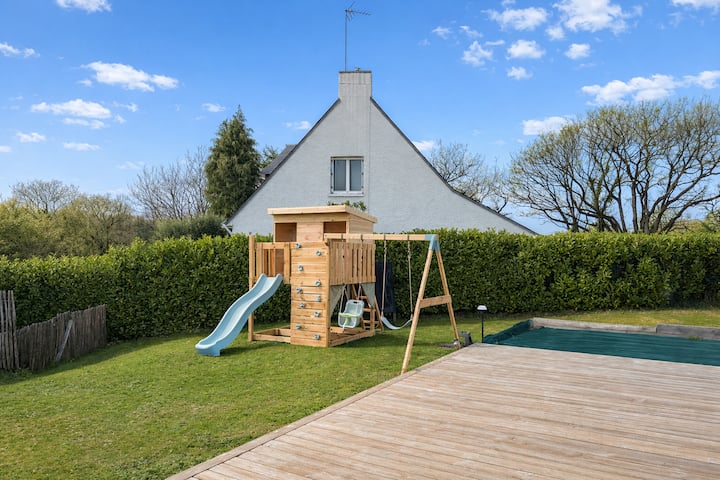 Maison Idéale Familles à Arradon, Proche Mer - Vannes