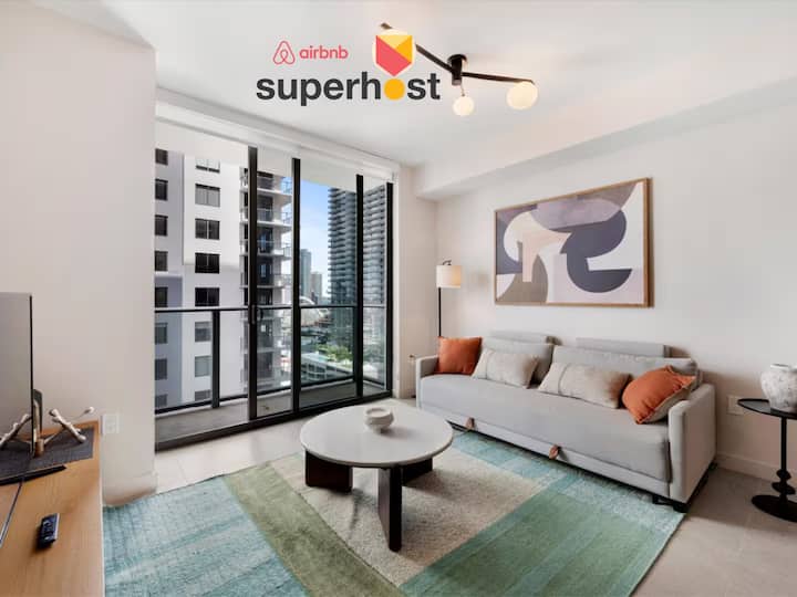 Luxury 1 Master Bedroom In The Crosby #2312 - Miami