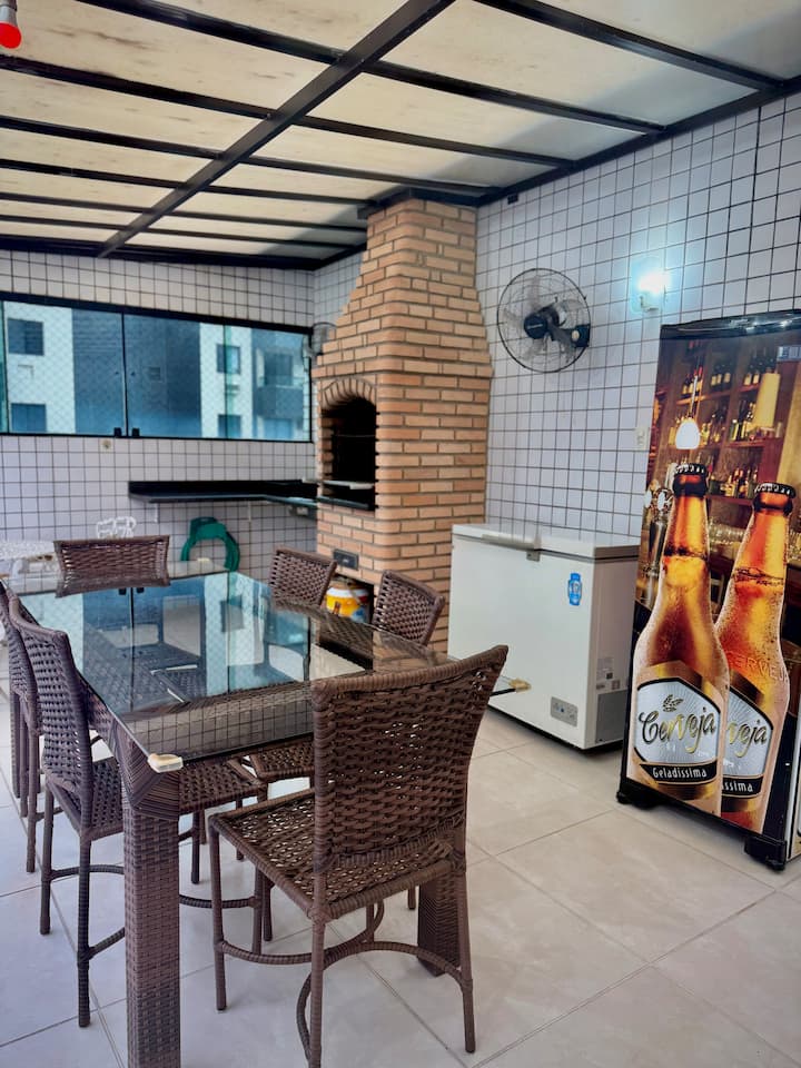 Cobertura Com Vista Pro Mar • Com Churrasqueira - Brésil