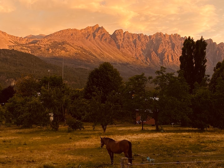 Cama En Hostel Nuevo· Espacios Grandes, Naturaleza - El Bolsón