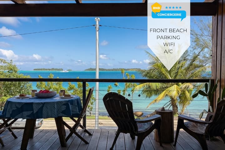 Studio Cosy Face Au Lagon /Parking/ Wifi / Clim - Bora-Bora