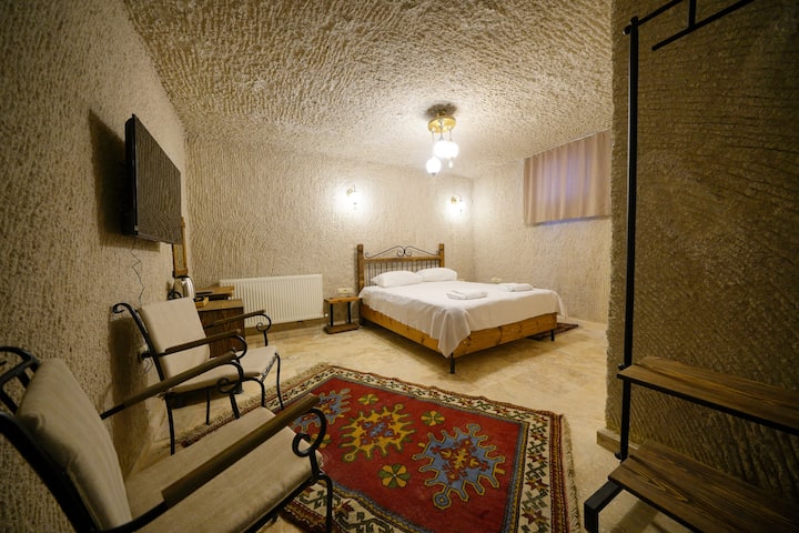 Kapadokya'nın Merkezinde öZel Banyolu Oda Konsepti - Cappadocia