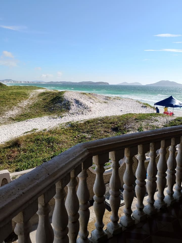 Casa Pé Na Areia Com Vista Para O Mar - Cabo Frio