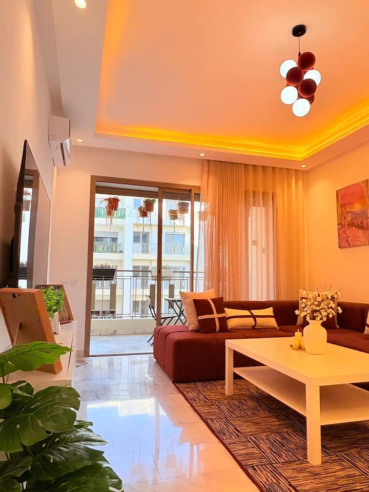 Appart Chaleureux 2 Chambres Près Aéroport Casa - Nouaceur