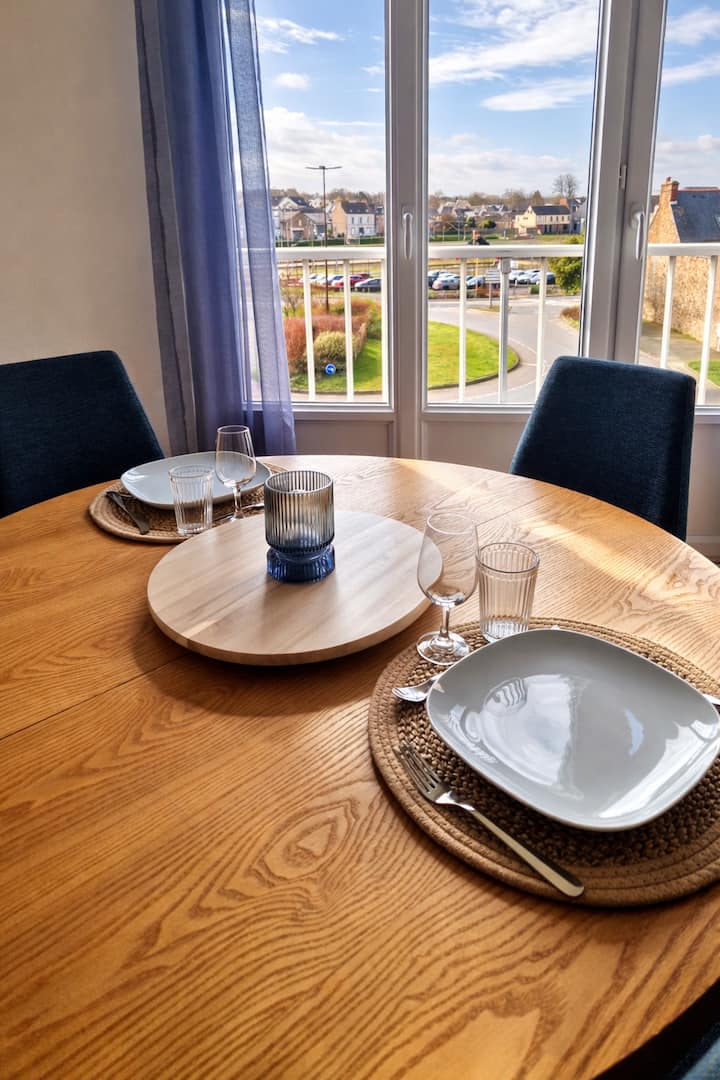 Face Gare, Neuf, Calme, éQuipé, Parking Privé - Lamballe