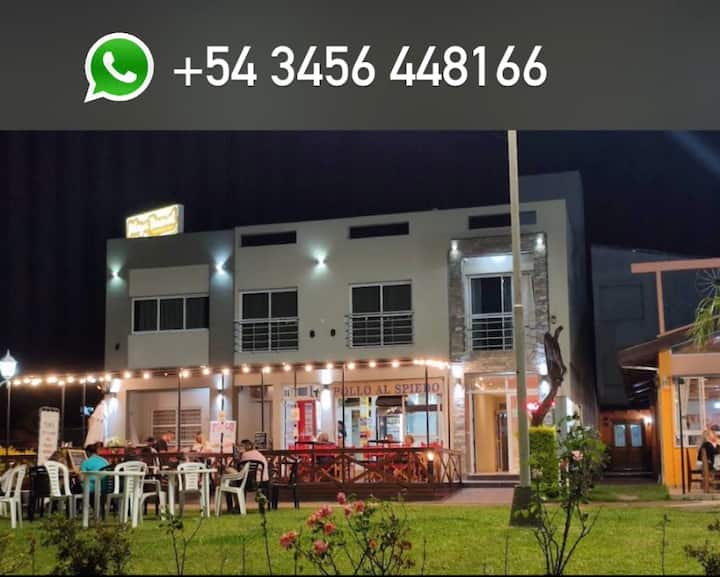 Bungalow Plaza Termal Frente A Termas 5 Personas - Federación