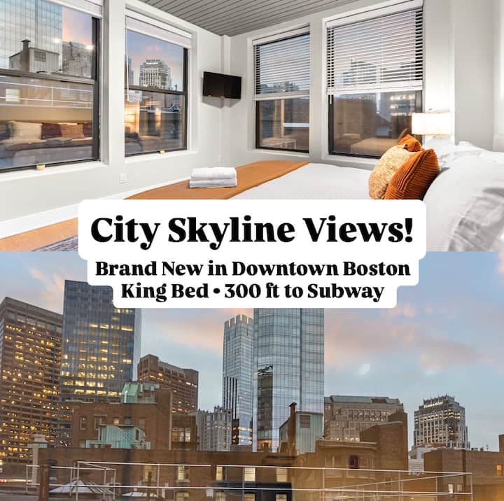 707b City Views Brand New Downtown Boston King Bed - Boston, MA