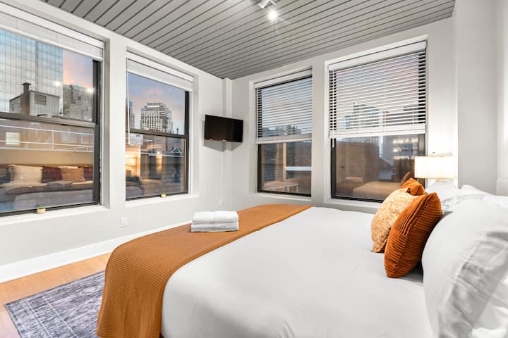 707c City Views Luxury 1br1ba Downtown Boston! - Cambridge, MA