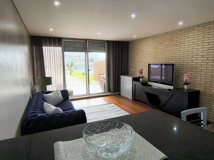 Apartamento 4 Pessoas, Vista Mar, Piscina, Tennis, - Labruge