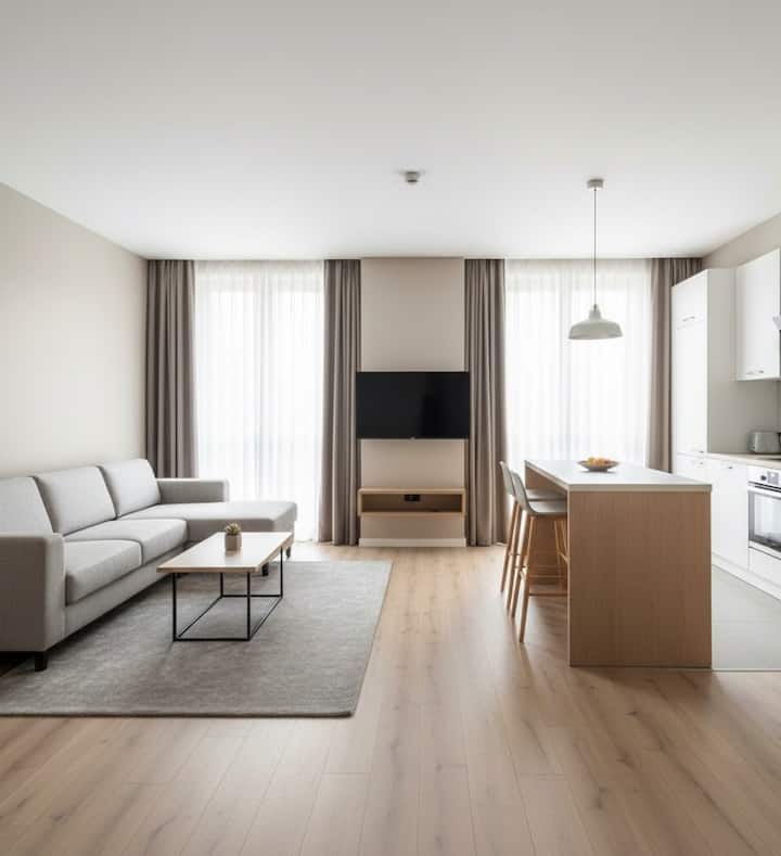 Kısmen Deniz Manzaralı 2+1 Daire - Termal