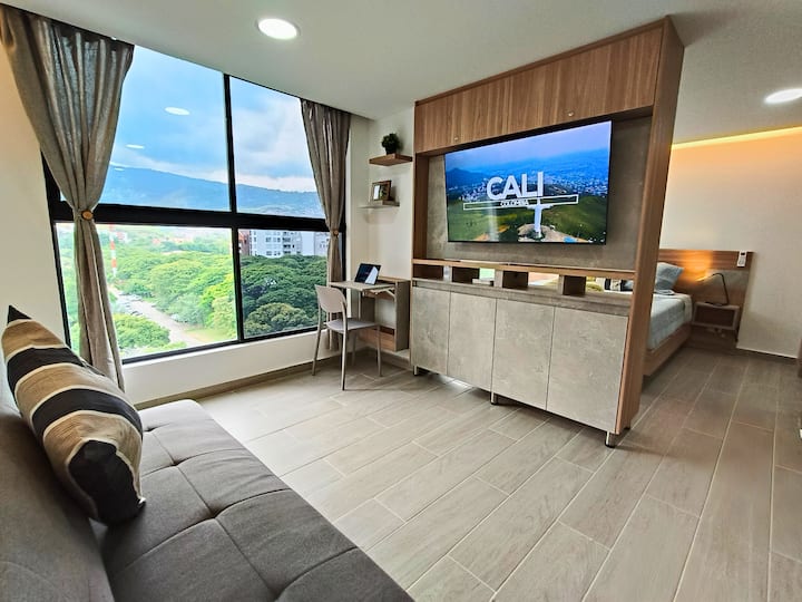 Estudio |Vista Montaña| Piscina| A/c| Jacuzzi | Pq - Kolumbien