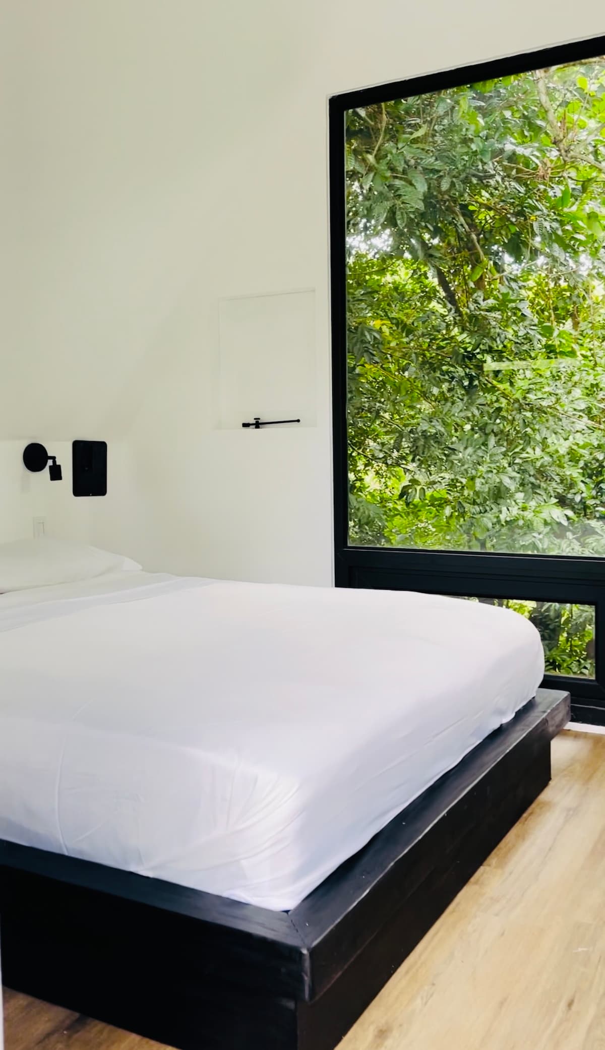 Cabaña con vista al amanecer - Baño privado a través de Forest Trail ...