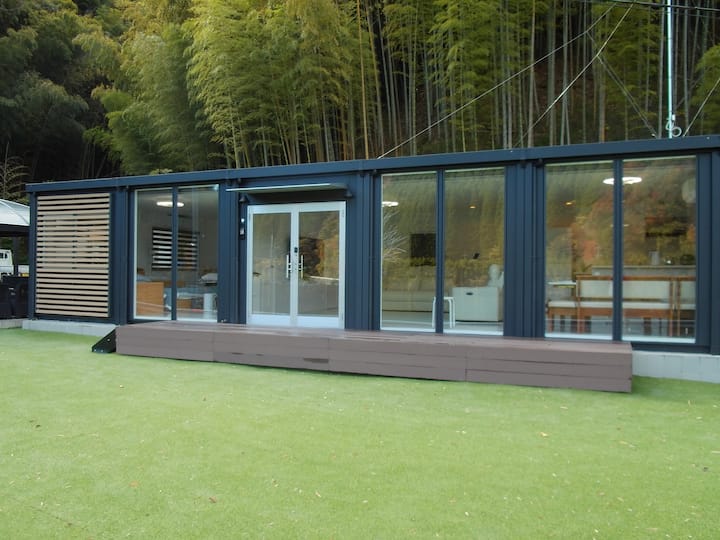 平沢リゾートA棟。平沢ダム湖畔の隠れ家リゾート。bbqや大自然と焚き火に癒やされる家族と仲間の休日。 - Katsuura