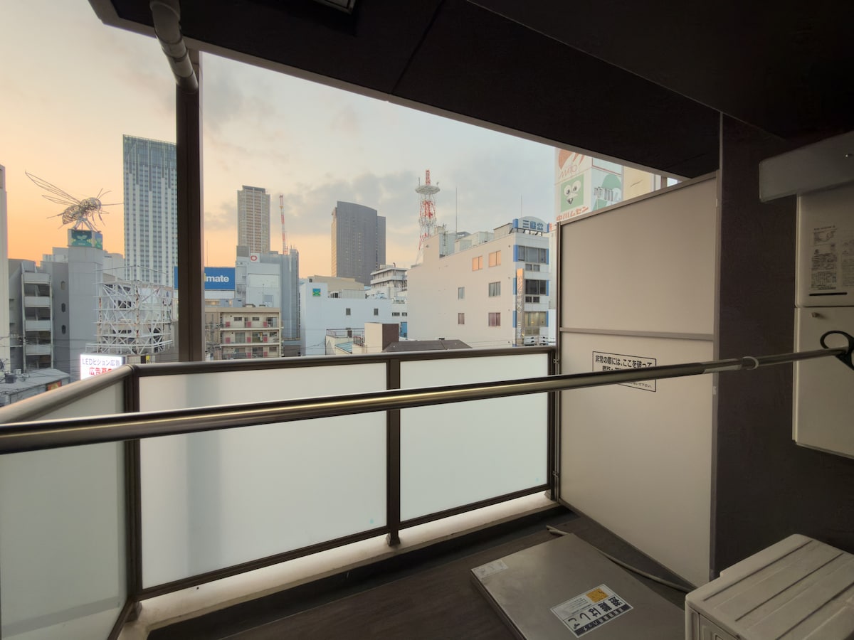 【Máx. 4/5】Namba 8 min/KIX metro 50 min/502/A7617 - Apartamentos en ...