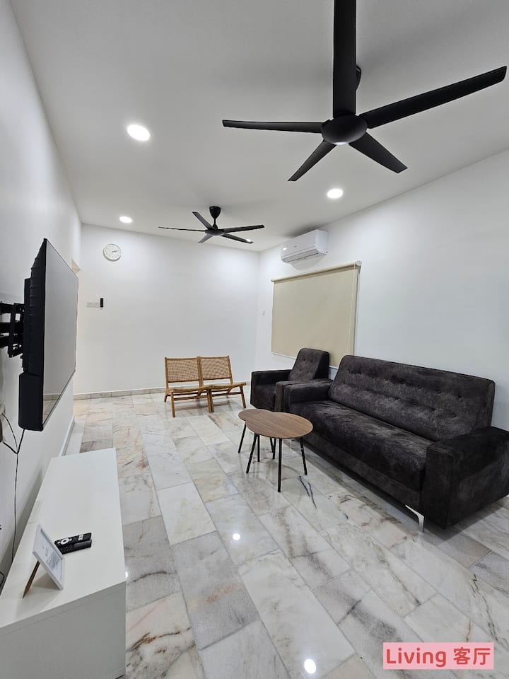 Nest Stay Batu Pahat - Tmn Bandar Homestay - 7 Pax - Batu Pahat