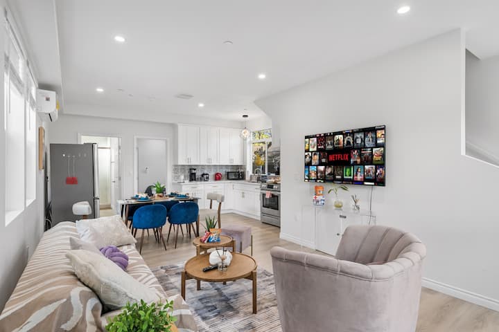 All King Spacious 3b3b Home In Quiet Street - Alhambra, CA