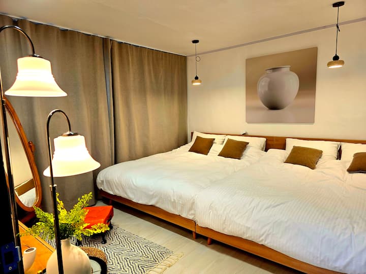 (New)건대입구역도보3분.성수.건대.강남.홍대.커먼그라운드.ddp.프라이빗.가족 - Seoul