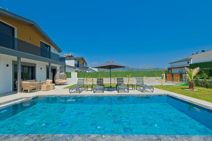 Fethiyede Isıtmalı Havuzlu Villa2 - Fethiye