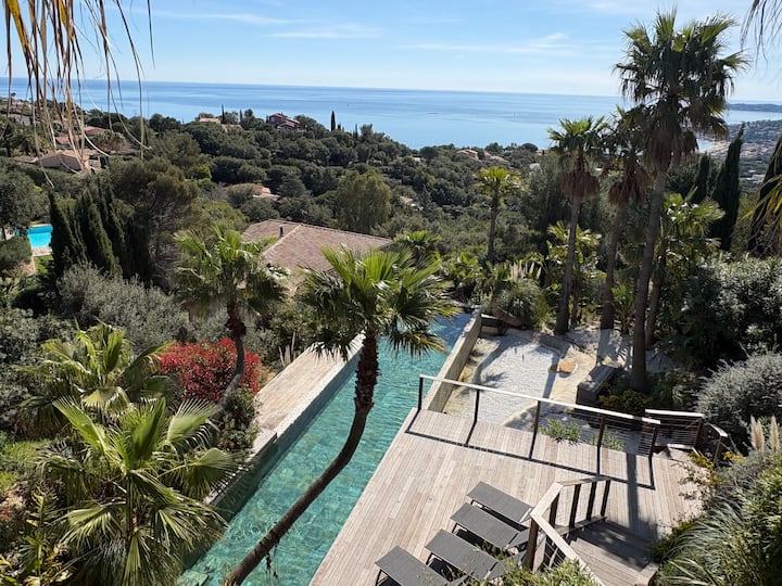 Villa Luxe - Sainte-maxime - Vue Mer - Piscine - Costa Azul