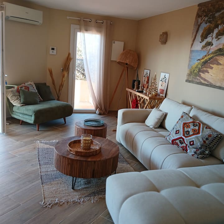 Appartement Vue Mer Terrasse Piscine 6 Couchages - Saint-Mandrier-sur-Mer