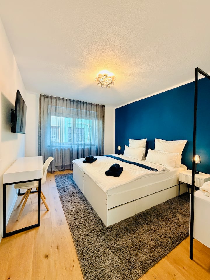 Stay & Style - Nightblue Apartment, Komplett Neu - Weingarten