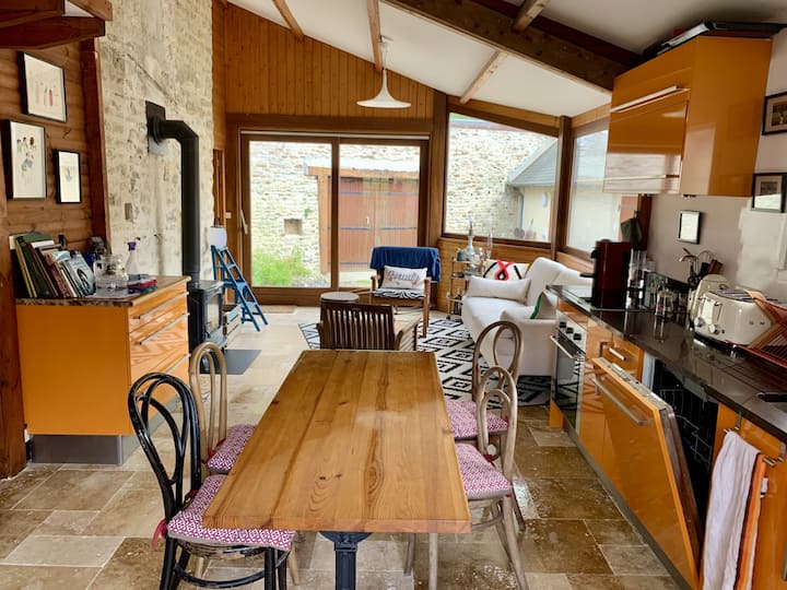 Chalet Atypique à - De 10 Min à Pied De La Plage - Colleville-sur-Mer