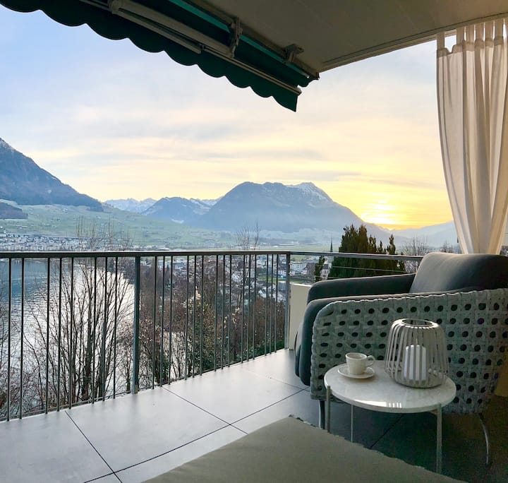 Loft Ennetbürgen Mit Seeblick - Nidwalden