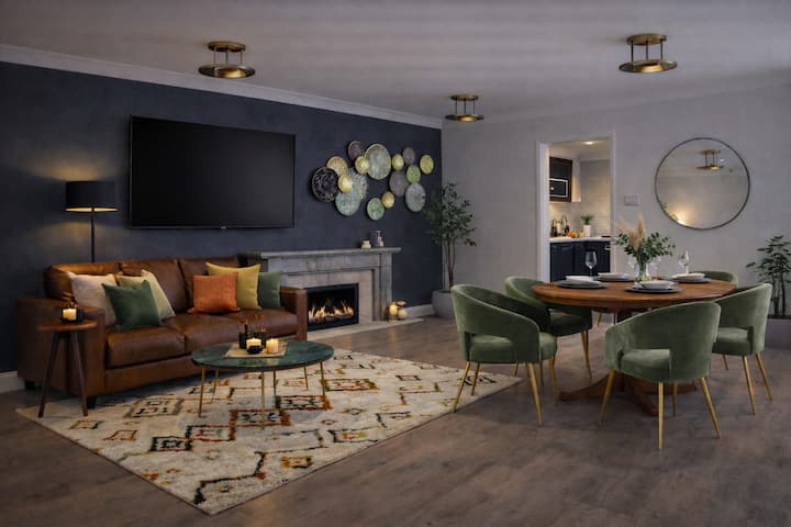 Modern 2br • Free Parking • Contractors Welcome - Birmingham