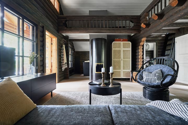 Private Lakeside Log Cabin Retreat With Sauna - Valkeakoski