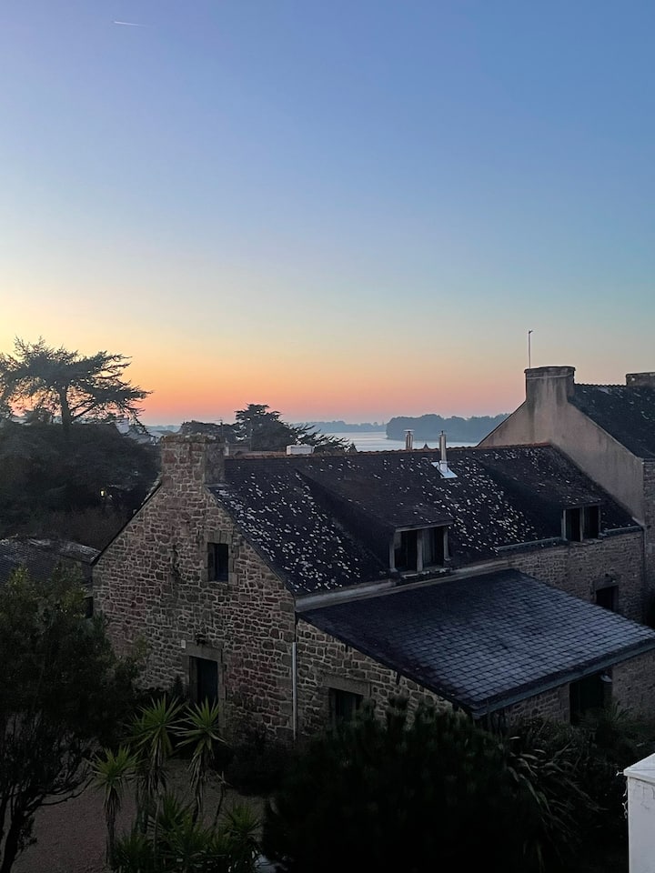 Vue Golfe Proche Du Port De Larmor Baden - Île-aux-Moines