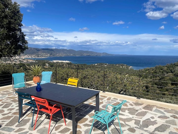 Villa Avec Vue Mer Panoramique Gaou Benat - Bormes-les-Mimosas