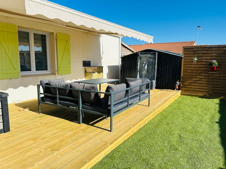 Escapade Iodée – Maison Cosy à Deux Pas De La Mer - La Faute-sur-Mer
