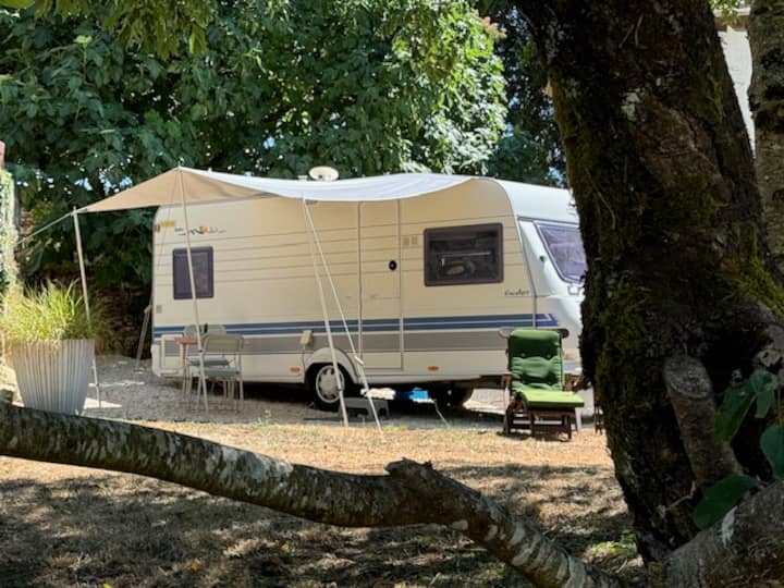 Caravan Met Privésanitair En Laadpaal - Adult Only - Dordogne