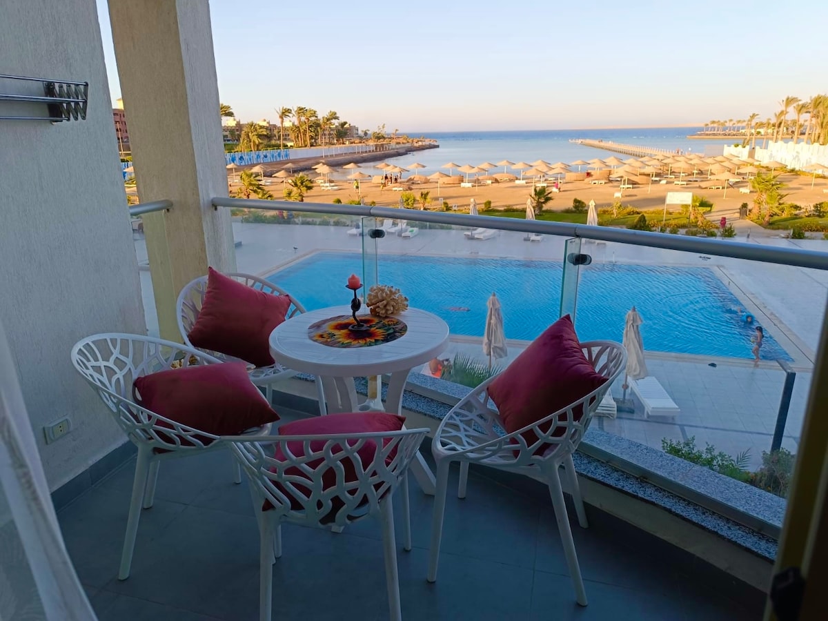 Appartement en bord de mer avec vue sur le récif corallien ...