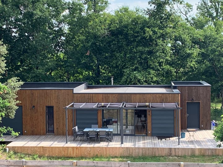 Maison Bois Contemporaine Chez Jeff - Soulac-sur-Mer