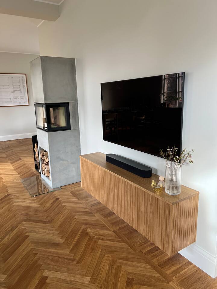 Modern, Familjevänlig Villa Med Mysig Trädgård - Halmstad