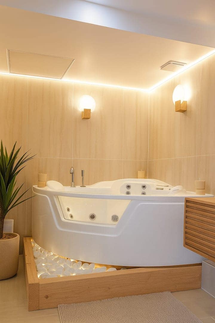 Sauna Extérieur, Balnéo, Cinéma & Parking Leden - Lorient