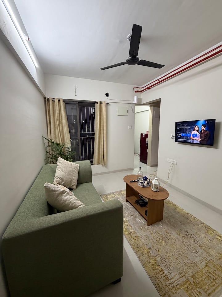 1bhk Cozy Flat On 18th Floor Near Thane - Bhiwandi
