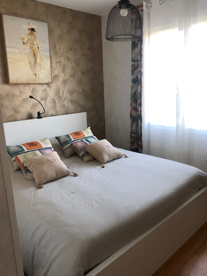 Chambre Avec Lit 160 - La Chataigneraie