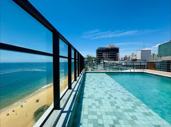 Frente Mar Na Praia Da Costa | Vista Espetacular - Espírito Santo