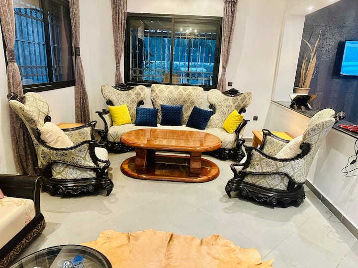 Villa Privée, Piscine, Salle De Sport, Vue Atlas - Ourika