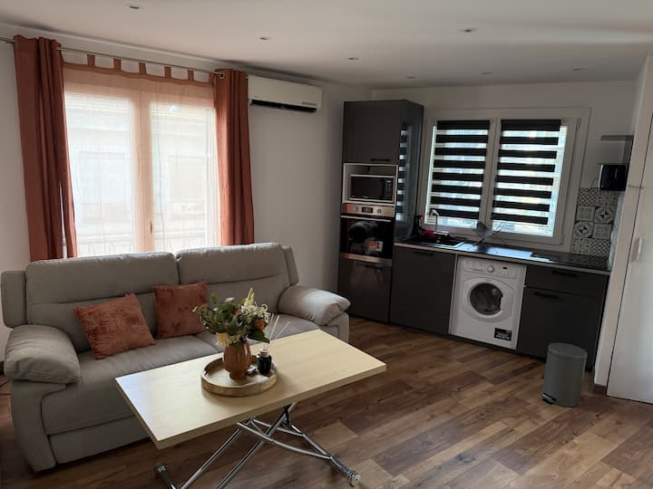 2-3 Pièces Au Coeur D'antibes- Plage & Gare à Pied - Biot