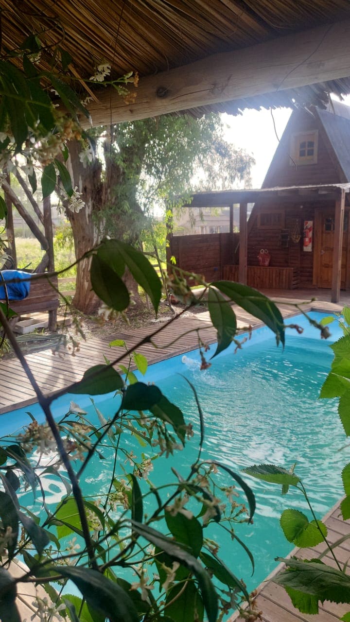 Cozy cabin among trees in Country Club. - Cabins for Rent in General ...