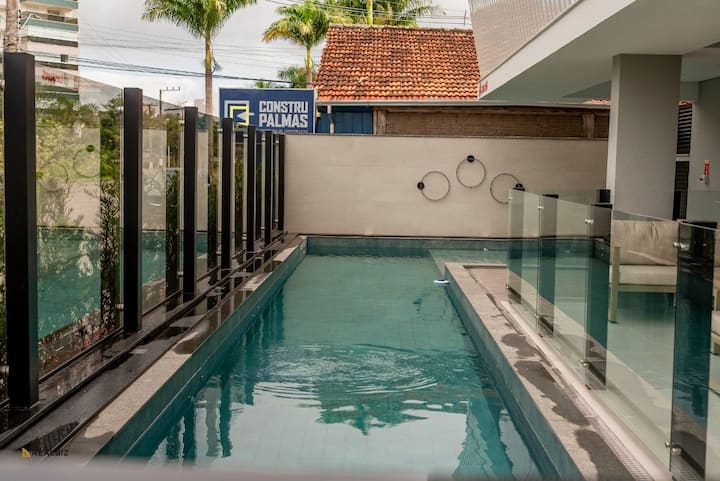 Apto Super Completo A 400 Mt Da Praia Com Piscina - Governador Celso Ramos