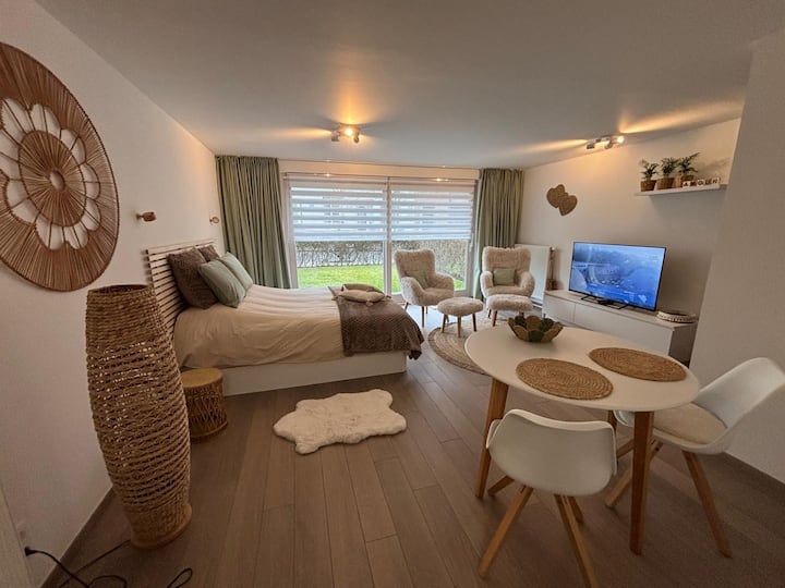 Studio Amour Met Tuintje Nabij Strand, Hond Welkom - Bruges