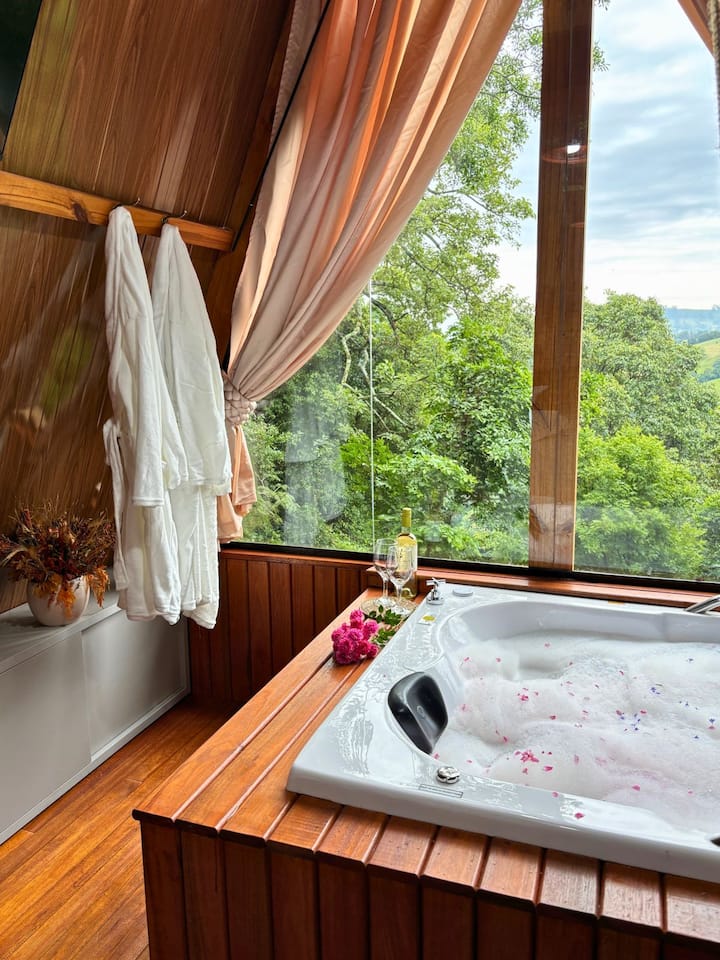 Refúgio Rural: Chalé Aconchegante Na Natureza - ブラジル