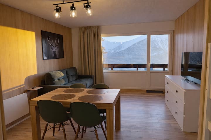 Appart 4 Pers, Balcon, Centre Station/2 Min Pistes - Orcières